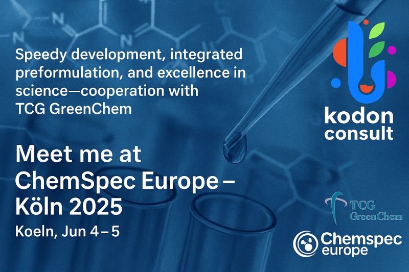 Chemspec Europe 2025 in Köln – kodon consult